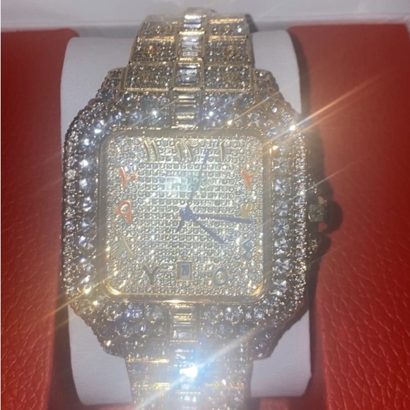 Accessories | New Luxury Iced Out Bustdown Watch | Poshmark